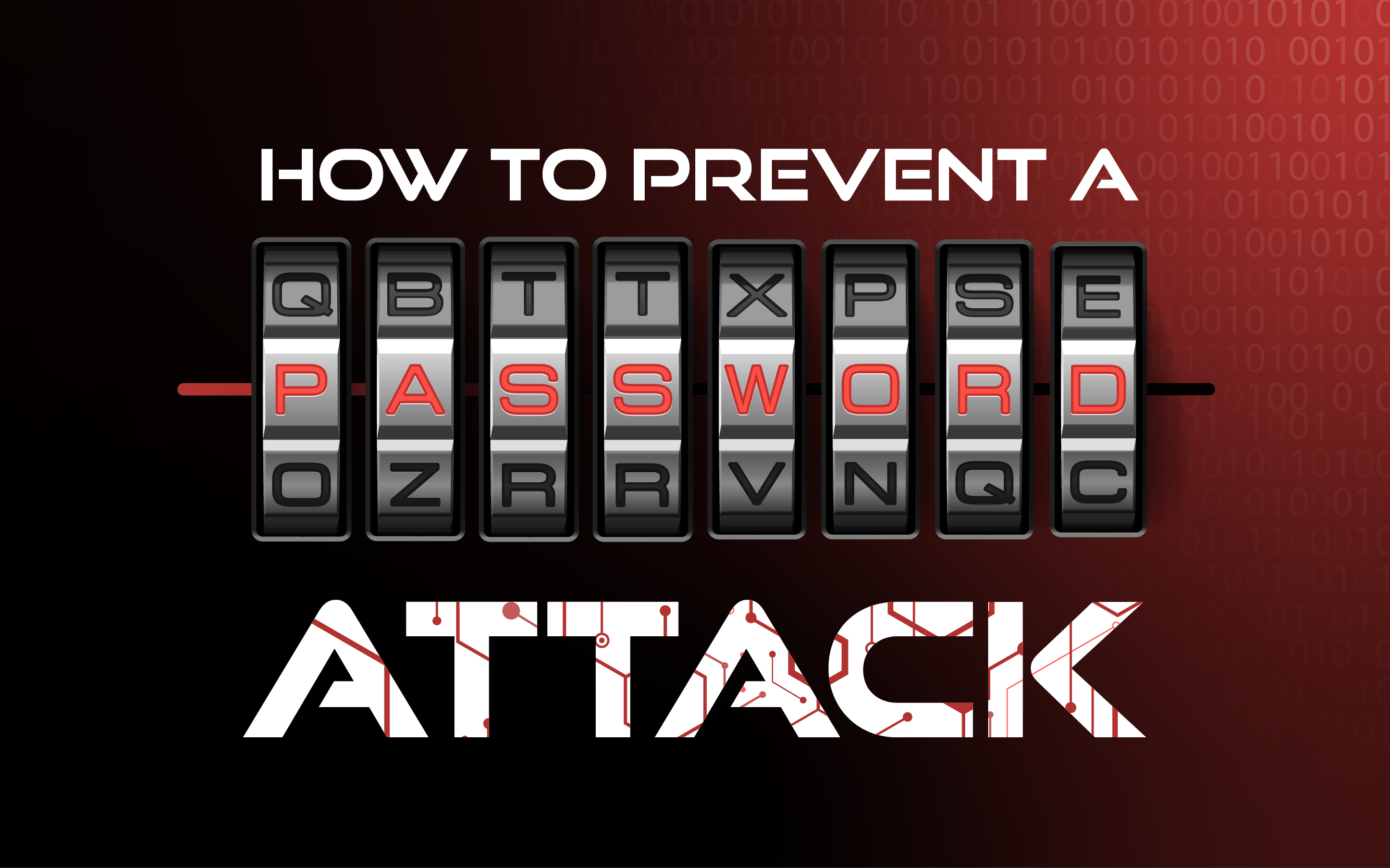 Blog: How to prevent a password attack